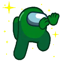 Among Us Red Running